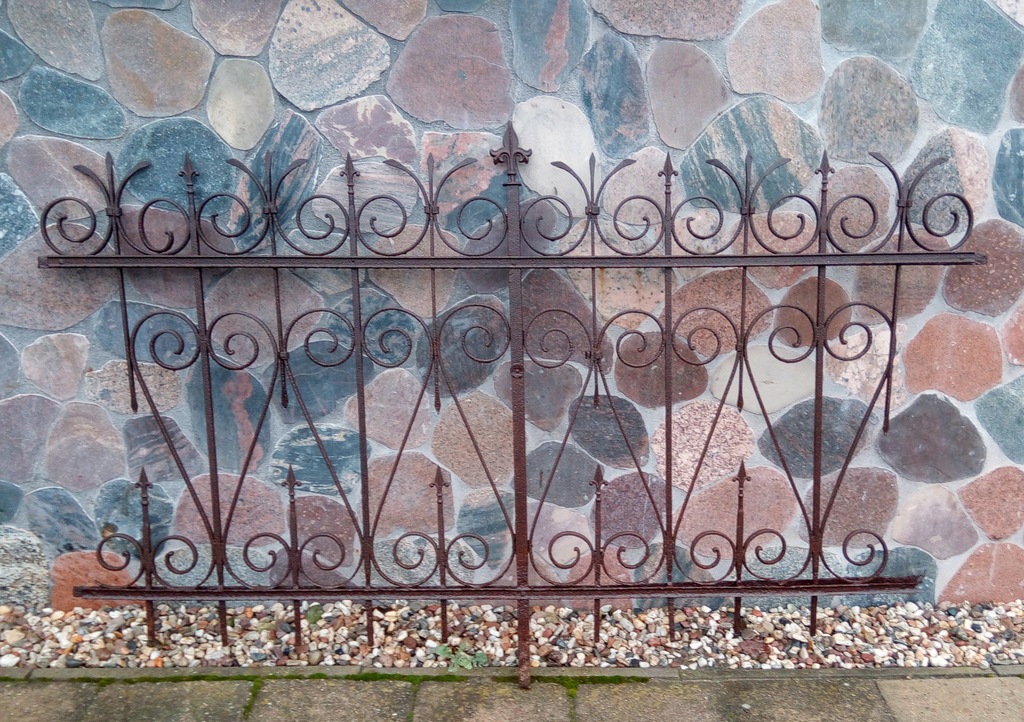 Stary zabytkowy kuty płot 1 - 13154423896 - oficjalne archiwum Allegro