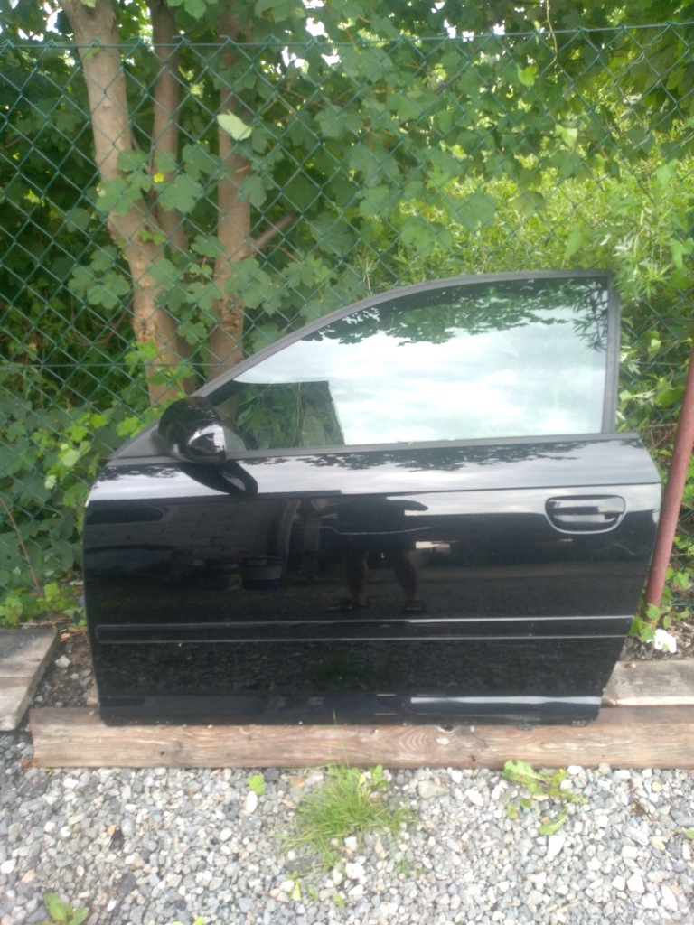 drzwi gołe poszycie AUDI A3 8P LEWY PRZEDNE LY9B - 10928356562 - oficjalne archiwum Allegro