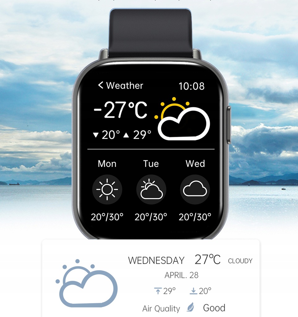 Купить Женские часы SMARTWATCH OLED WATERPROOF MENU PL: отзывы, фото и характеристики на Aredi ...