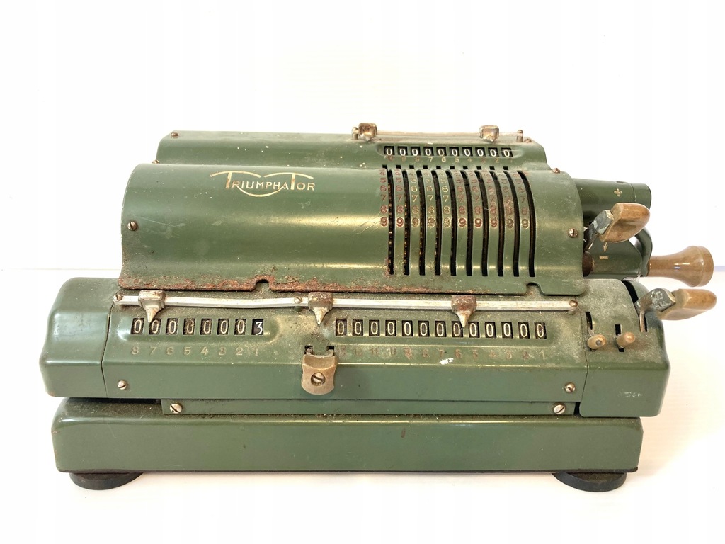 Stara zabytkowa MASZYNA LICZĄCA - 14280874026 - oficjalne archiwum Allegro