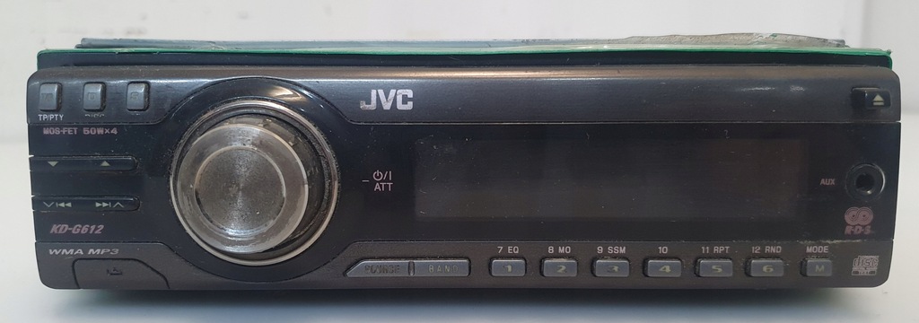 Radio samochodowe JVC KD-G612 - 11944379496 - oficjalne archiwum Allegro
