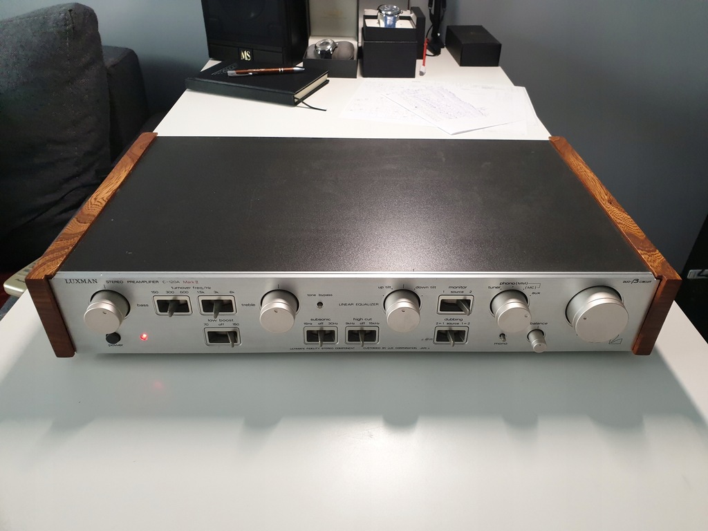 Luxman C120A C-120A - 12416665115 - oficjalne archiwum Allegro