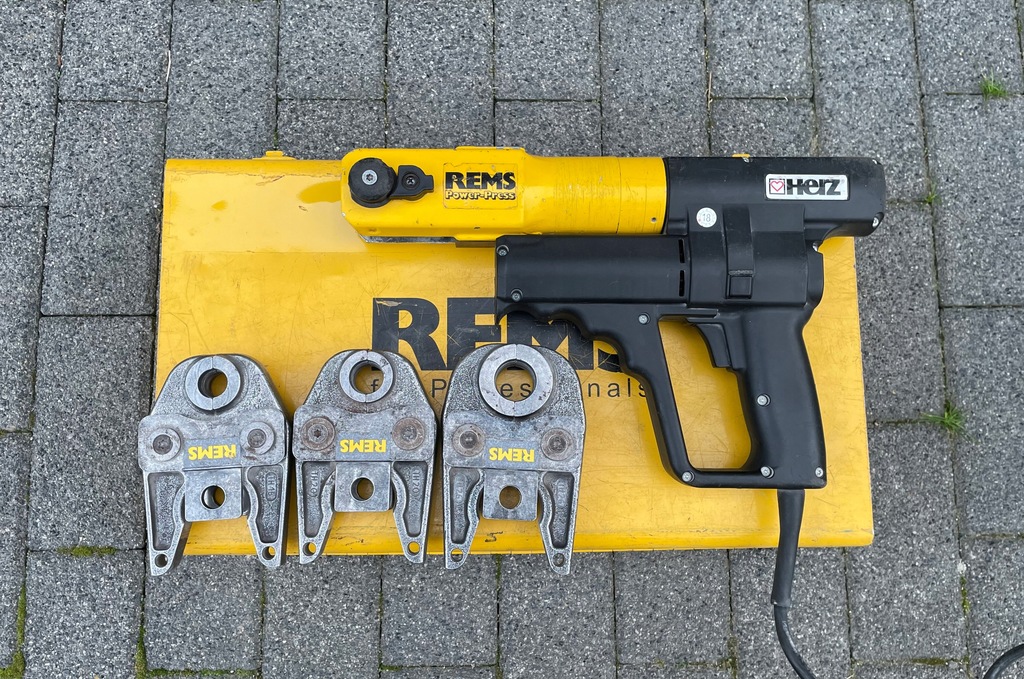 Zaciskarka do rur Rems Power Press ALU PEX TH16 20 - 13621504866 ...