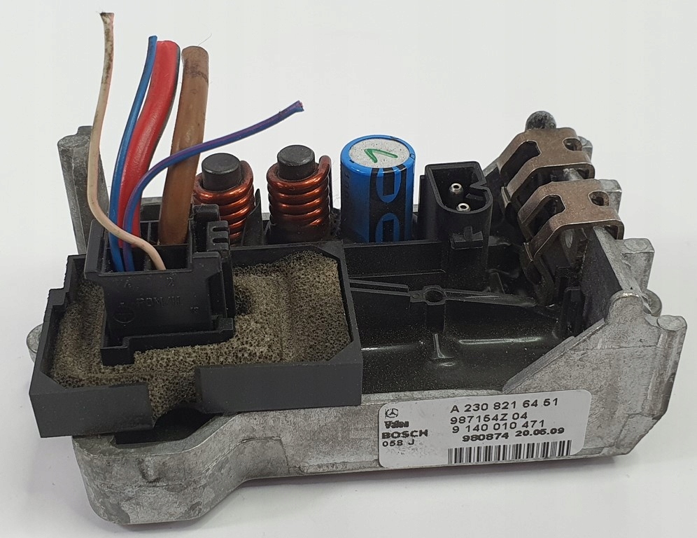 REZYSTOR OPORNICA MERCEDES SLK R171 A2308216451 - 10205396425 ...