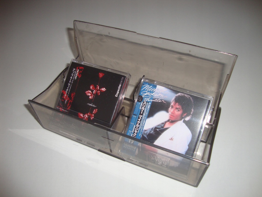 BASF MiniDisc storage box - 10838800452 - oficjalne archiwum Allegro