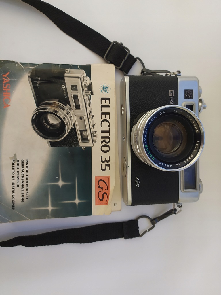 BARDZO ŁADNA YASHICA ELECTRO 35 GS - 12855868083 - oficjalne archiwum Allegro