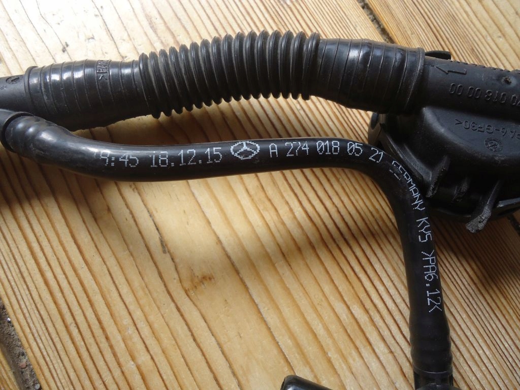 rura skrzyni korbowej mercedes a2740180521 - 7852144311 - oficjalne ...