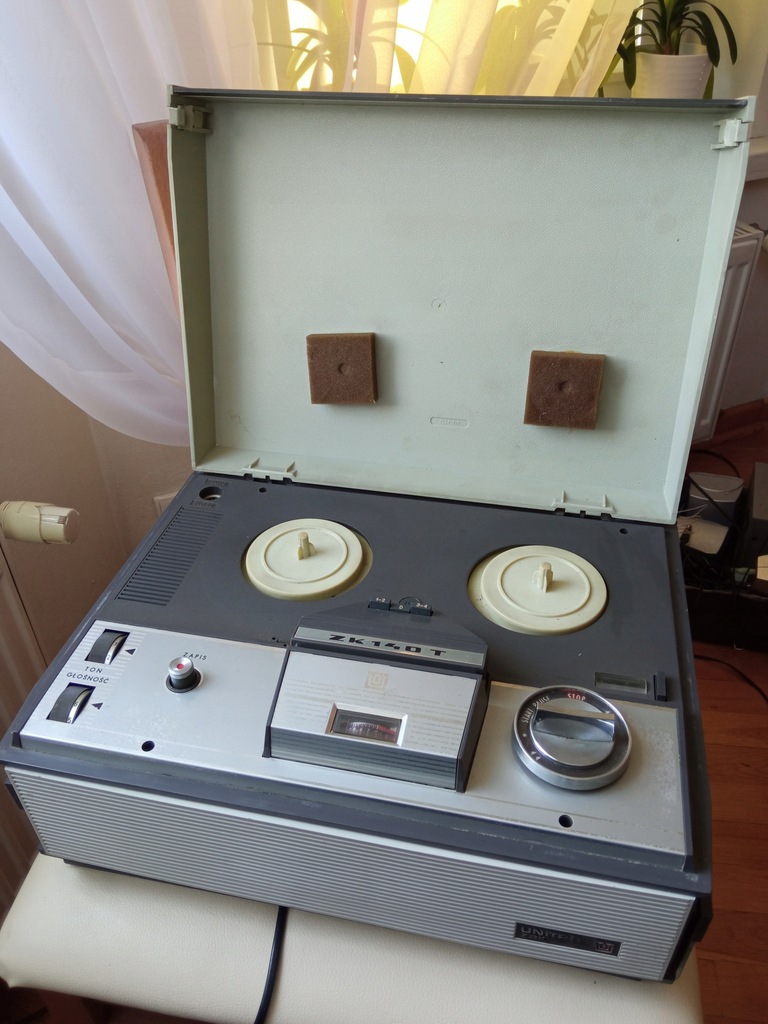 Magnetofon szpulowy Unitra ZK 140 TM - 13943592400 - oficjalne archiwum ...