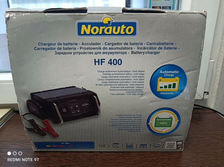 PROSTOWNIK ŁADOWARKA DO AKUMULATORA NORAUTO HF400 - 12000768105 - oficjalne archiwum Allegro