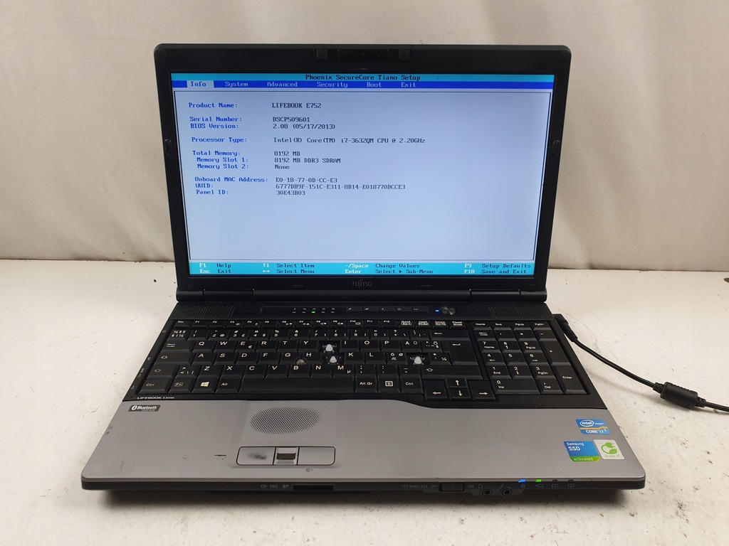 Fujitsu Lifebook E752 i7 (2041595) - 12731991874 - oficjalne archiwum ...