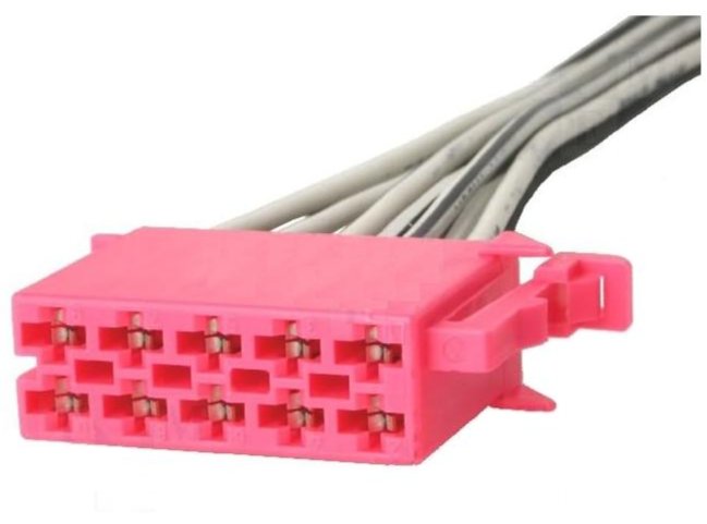 WTYK KOSTKA ZŁĄCZE ISO III 10 PIN Z PRZEWODAMI - 11490271378 ...