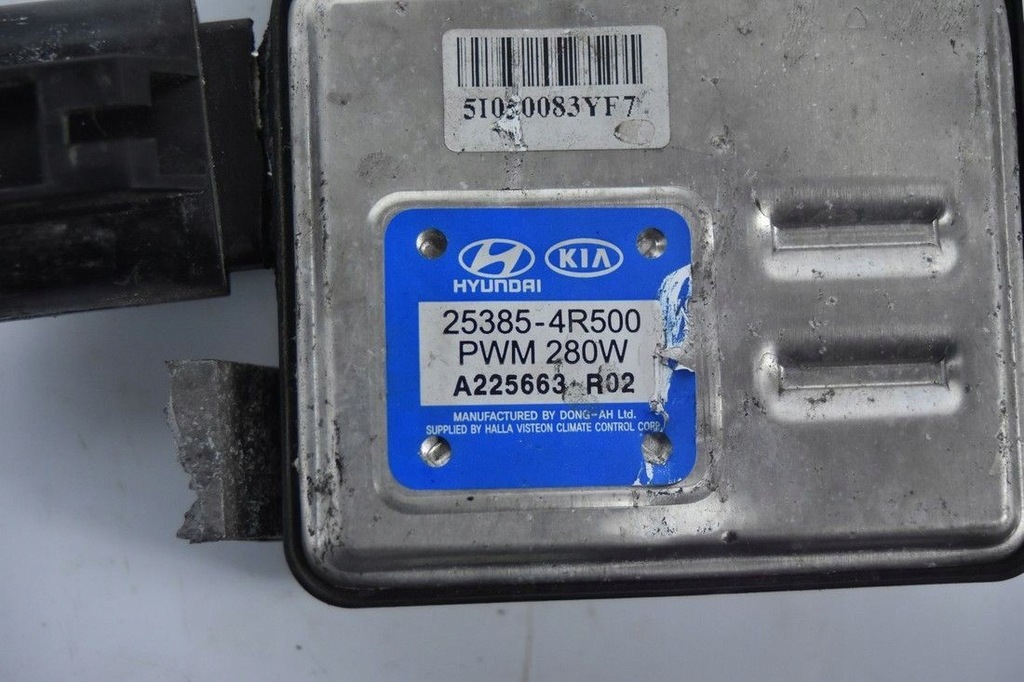 MODUŁ WENTYLATORA 25385-4R500 CEED II I20 II 1.0B - 9194398645 ...