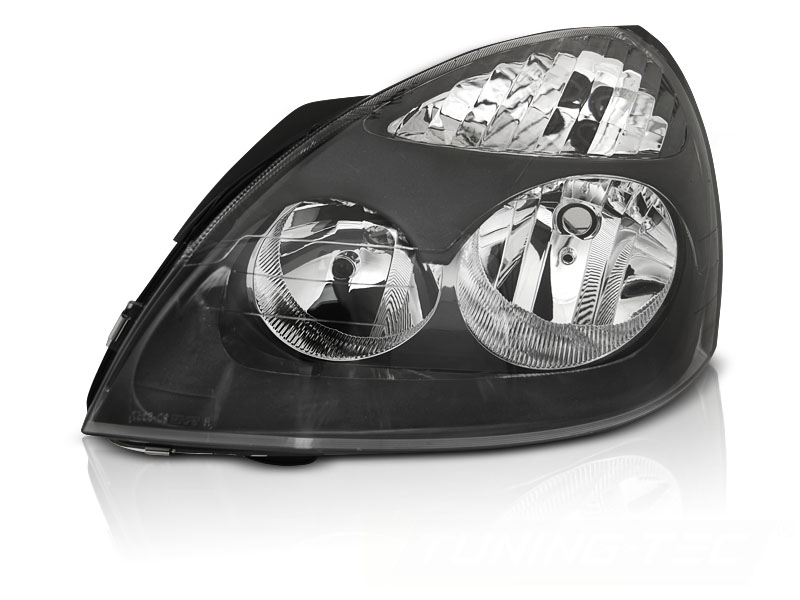 LAMPA LEWA REFLEKTOR BLACK do RENAULT CLIO II 2 - 11325673622 ...