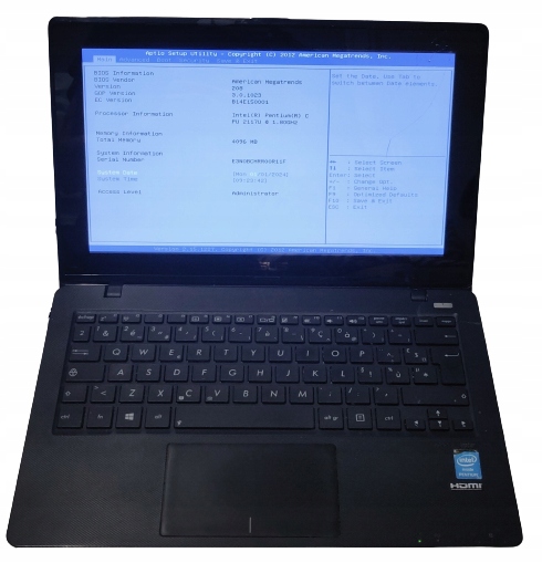 Asus X200CA Intel Pentium 2117U 4GB RAM - 13046674575 - oficjalne ...