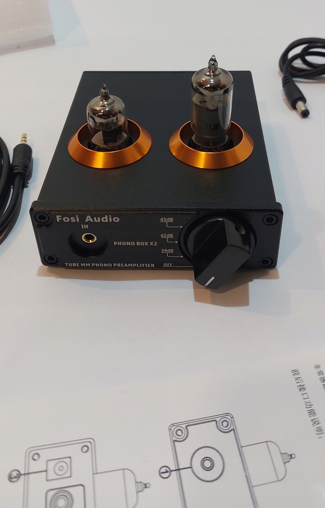 Fosi Audio Phono przedwzmacniacz Box X2 HiFi X2 - 11807414185 ...