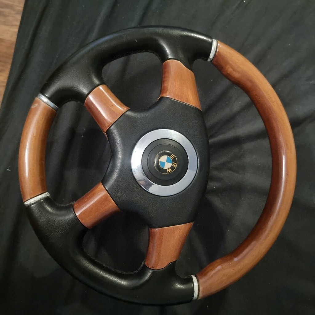 KIEROWNICA DREWNO BMW E31 E32 E34 E36 - 12719324223 - oficjalne archiwum Allegro