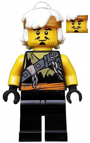 LEGO NINJAGO FIGURKA MISTRZ WU SENSEI SASZETKA !!! - 8848056467 ...