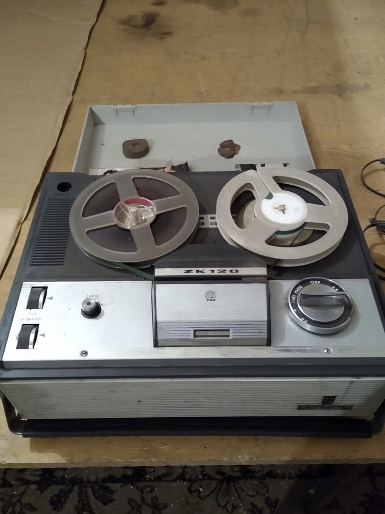 Magnetofon szpulowy Unitra ZK 120 Grundig licence - 10163216037 ...