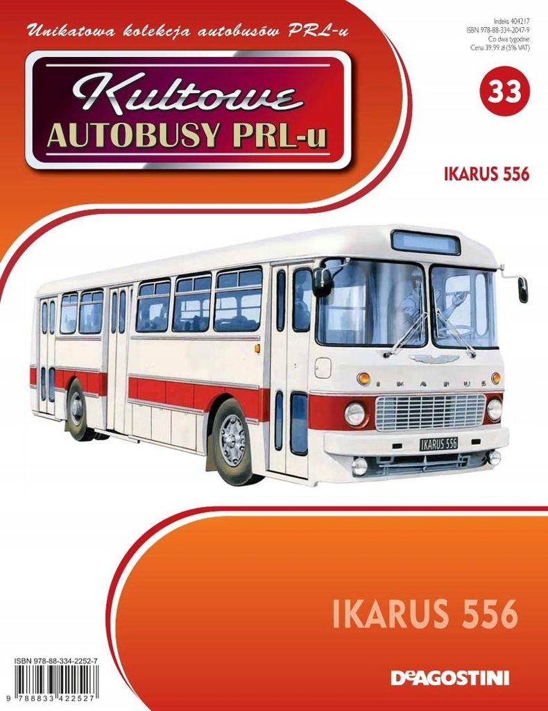 IKARUS 556 - Kultowe Autobusy PRL / NOWY / 1:72 / - 8399978726 ...
