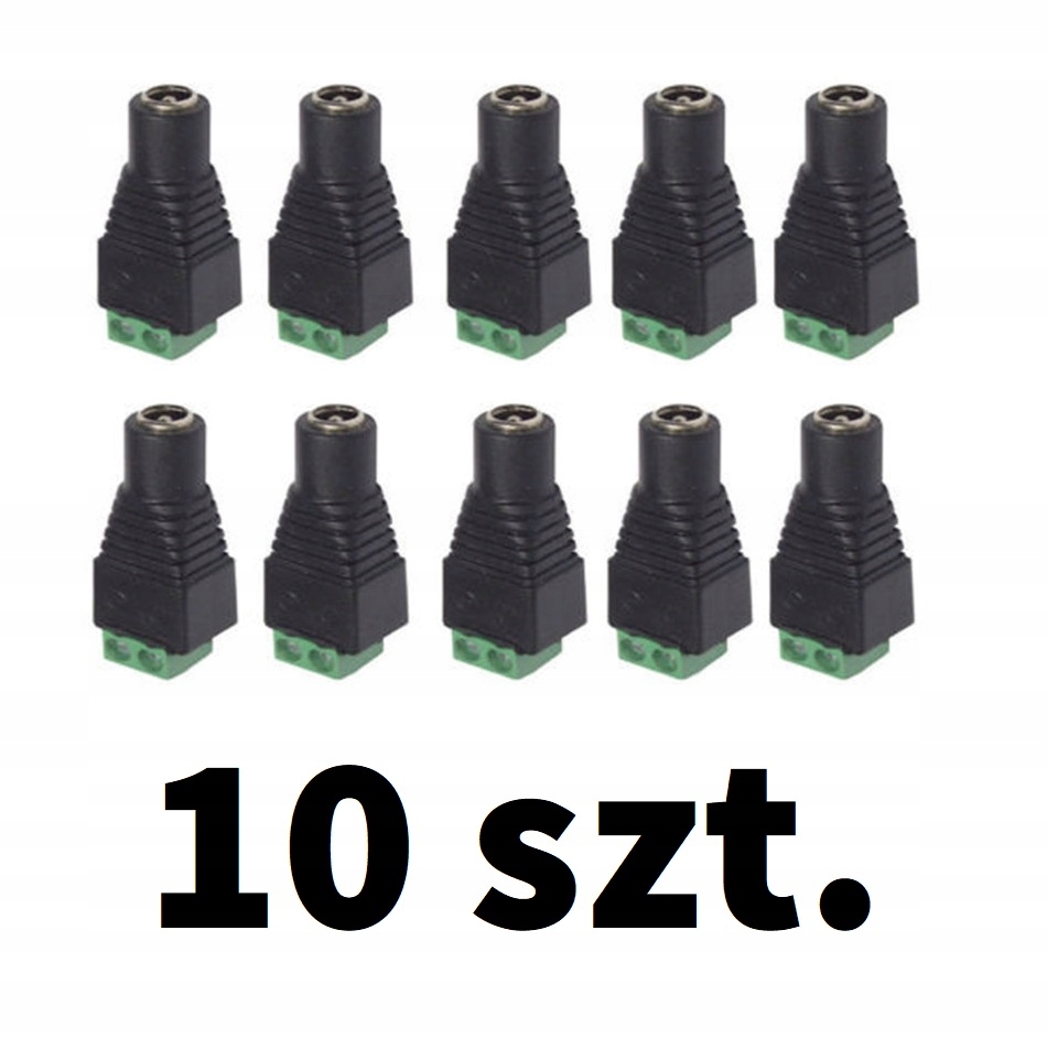 Gniazdo DC 2,1/5,5 z szybkozłączem - 10824519042 - oficjalne archiwum Allegro