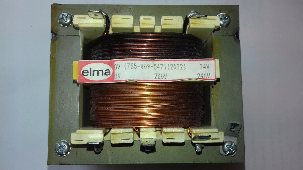 TRANSFORMATOR 230V/24V 250W - 12547830910 - oficjalne archiwum Allegro