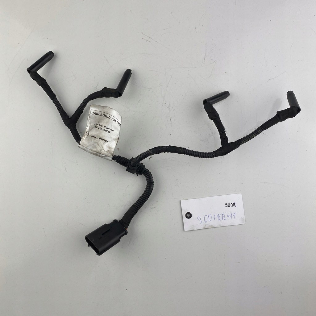 WIĄZKA ŚWIEC ŻAROWYCH IVECO DAILY FIAT DUCATO BOXER JUMPER 3.0 ...