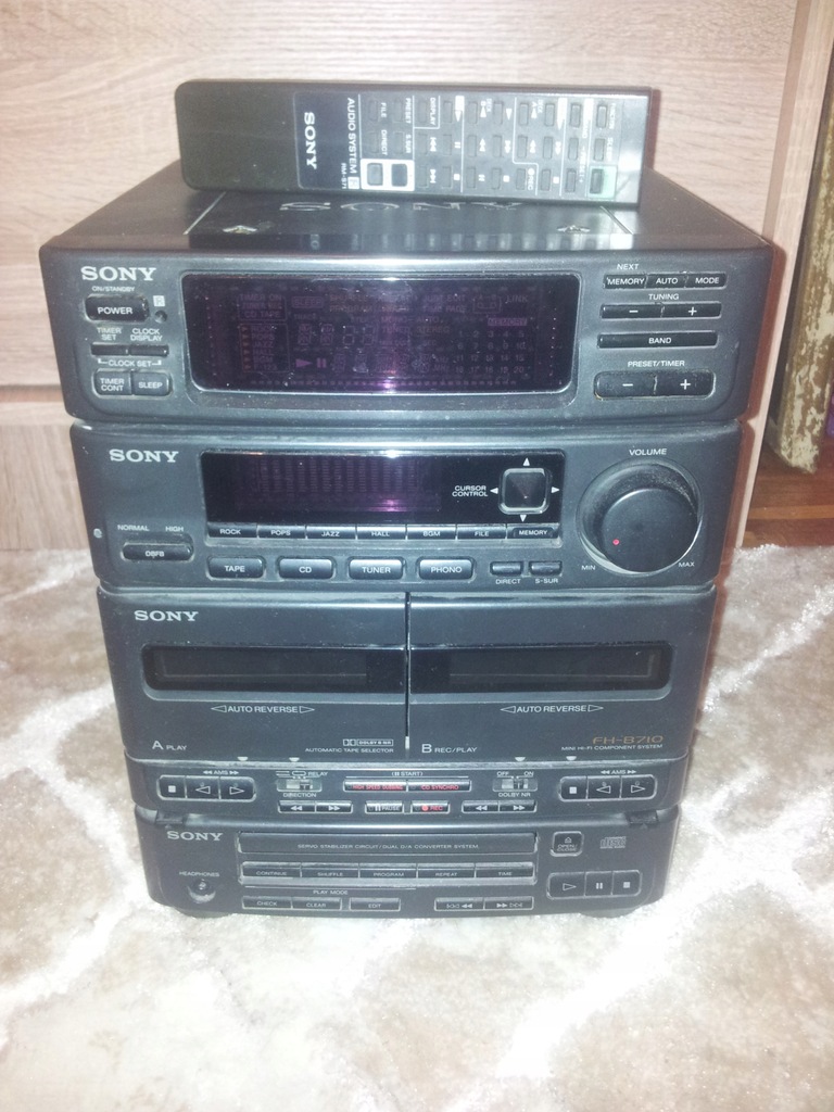 Mini wieża SONY FH-B710 - 8858503200 - oficjalne archiwum Allegro