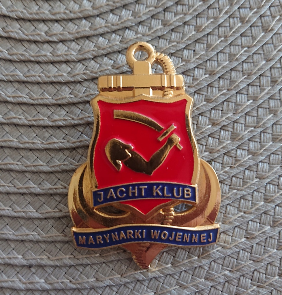 Odznaka Jacht Klub Marynarki Wojennej - 13976180636 - oficjalne ...