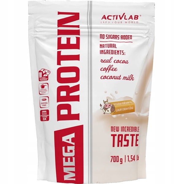 Activlab Mega PROtein białko WPC 700g smak krówka - 13629631255 - oficjalne archiwum Allegro