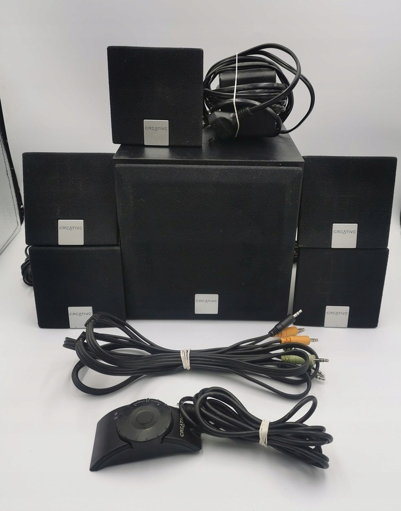 Zestaw głośników Creative Inspire 5.1 5100 - 13254475740 - oficjalne ...