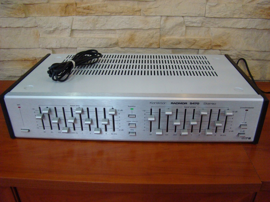 Unitra Radmor 5470 Korektor graficzny srebrny - 11338820225 - oficjalne ...