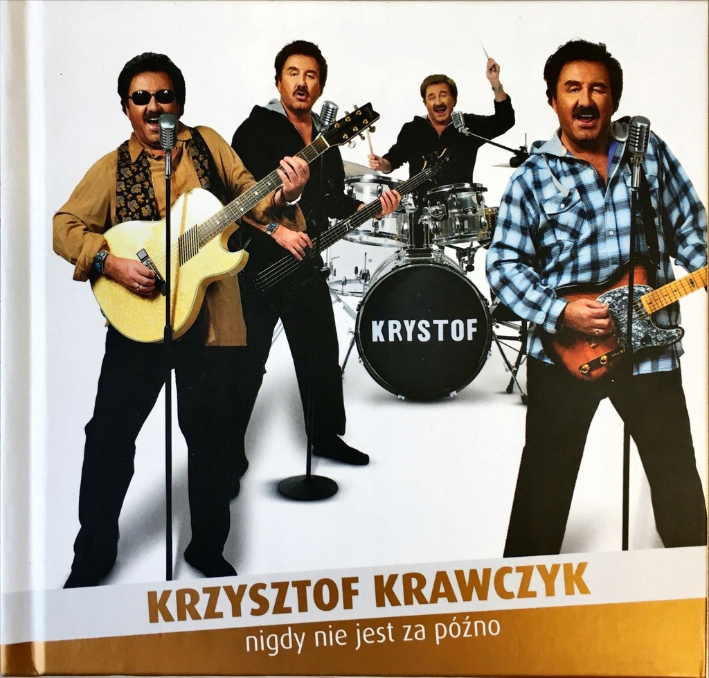 CD KRZYSZTOF KRAWCZYK NIGDY NIE JEST ZA PÓŹNO - 12790975906 - oficjalne archiwum Allegro
