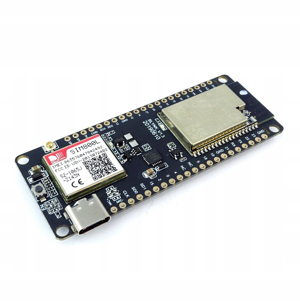 ESP32 SIM800L WiFi BT TTGO T-CALL LilyGO GSM - 11724263884 - oficjalne ...