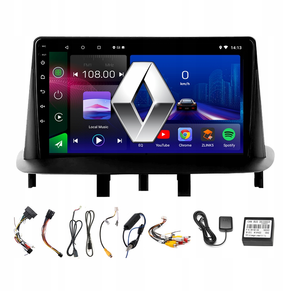 RADIO 2DIN Android Renault Megane 3 2008-2014 2+32 - 13739557553 ...