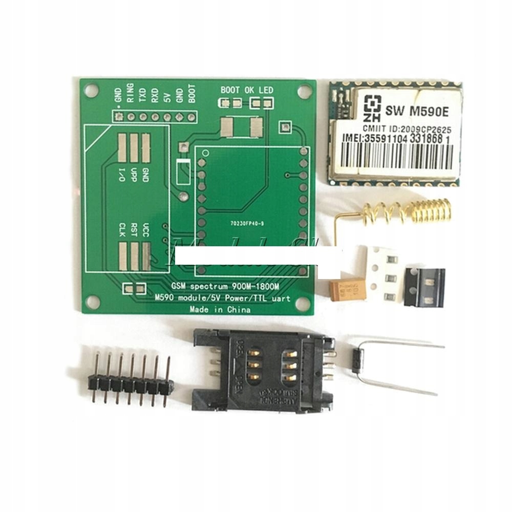 MODUŁ M590E GSM GPRS 900 m-1800 m dla ARDUINO - 11669221738 - oficjalne archiwum Allegro