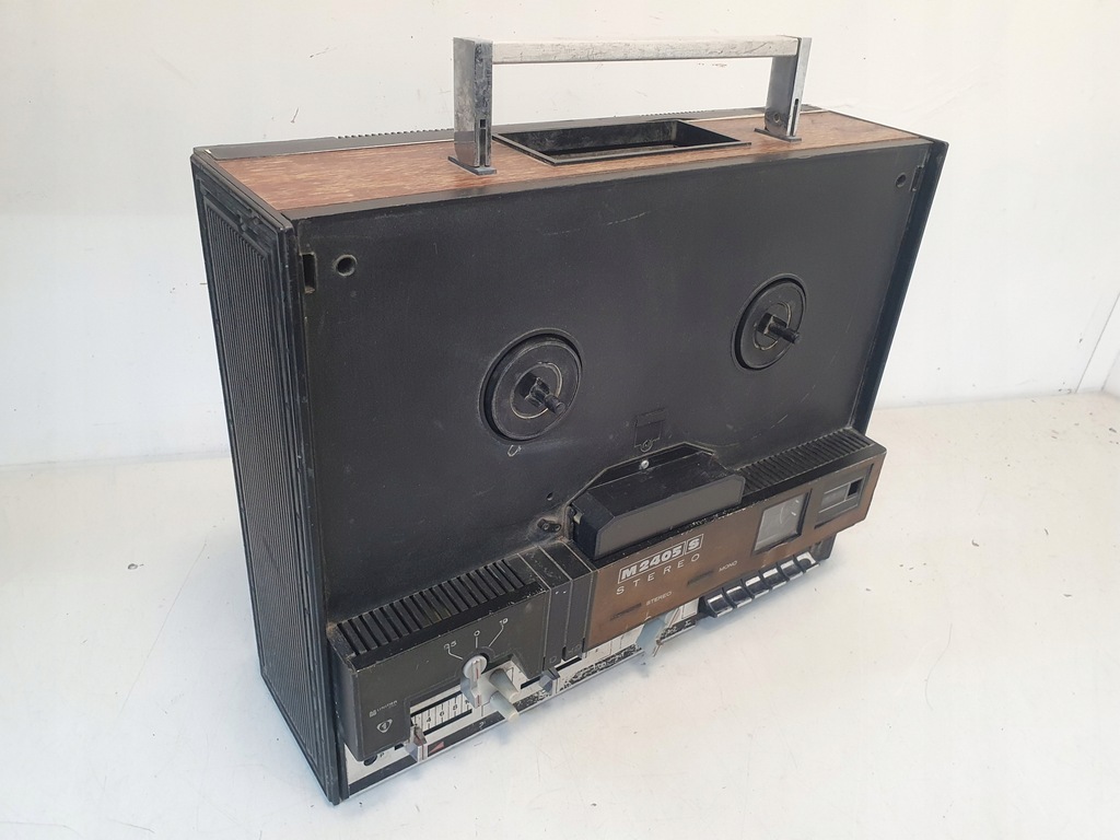 MAGNETOFON SZPULOWY UNITRA ZRK M2405 S STEREO BCM - 11200439846 - oficjalne archiwum Allegro
