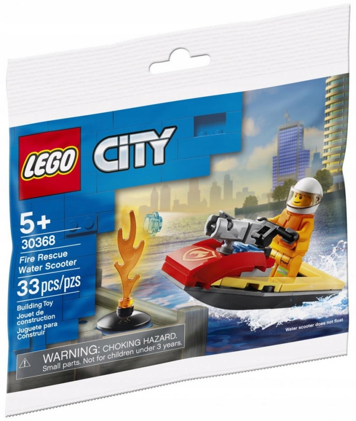 LEGO City. 30368 Strażacki skuter wodny - 12572480942 - oficjalne ...