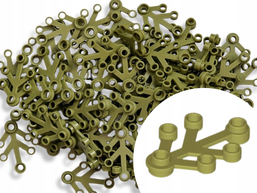 LEGO 2423 ROŚLINA Leaves Oliwkowy 35szt - 12945782627 - oficjalne ...