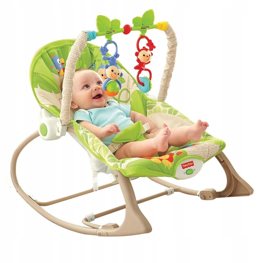 FISHER PRICE LEŻACZEK BUJACZEK 3W1 DO 18 KG CBF52 - 8947949132 ...