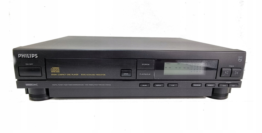 PHILIPS CD 210 CD210 Odtwarzacz kompaktowy player - 11864405650 ...