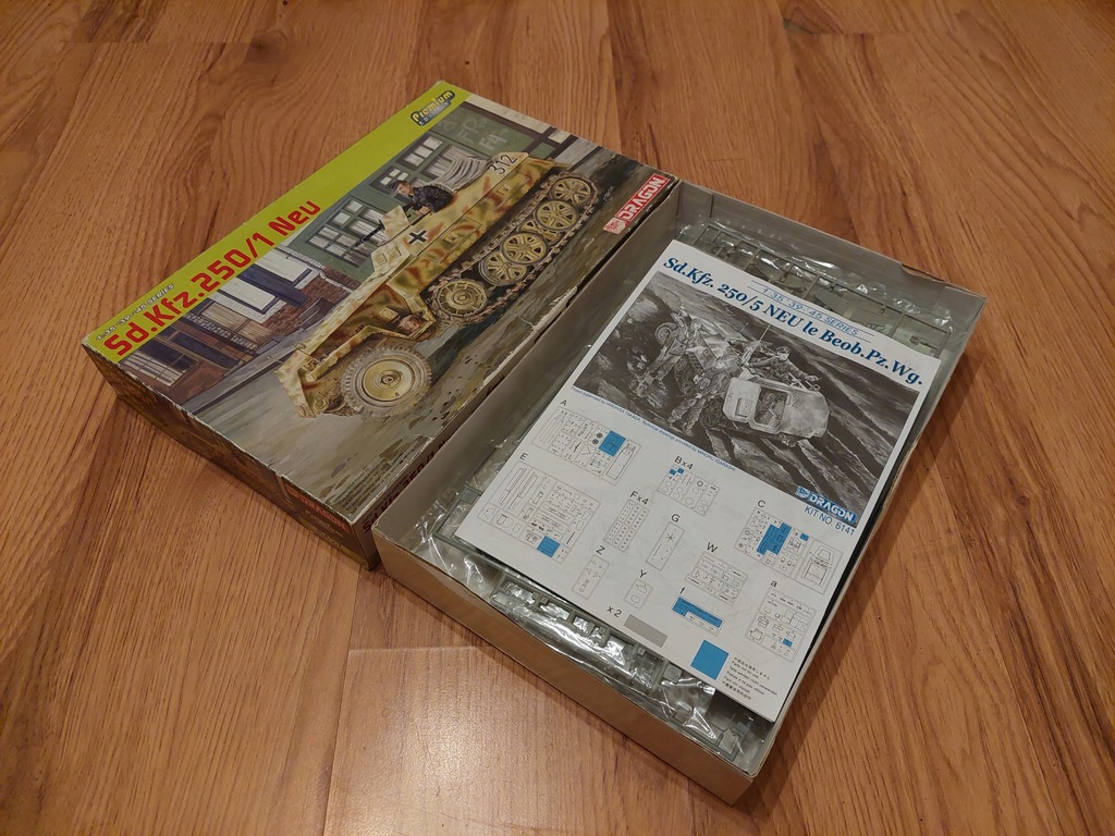 Dragon 6141 - Sdkfz 250/5 vs.250/1(zob.opis) - 11498547949 - oficjalne ...