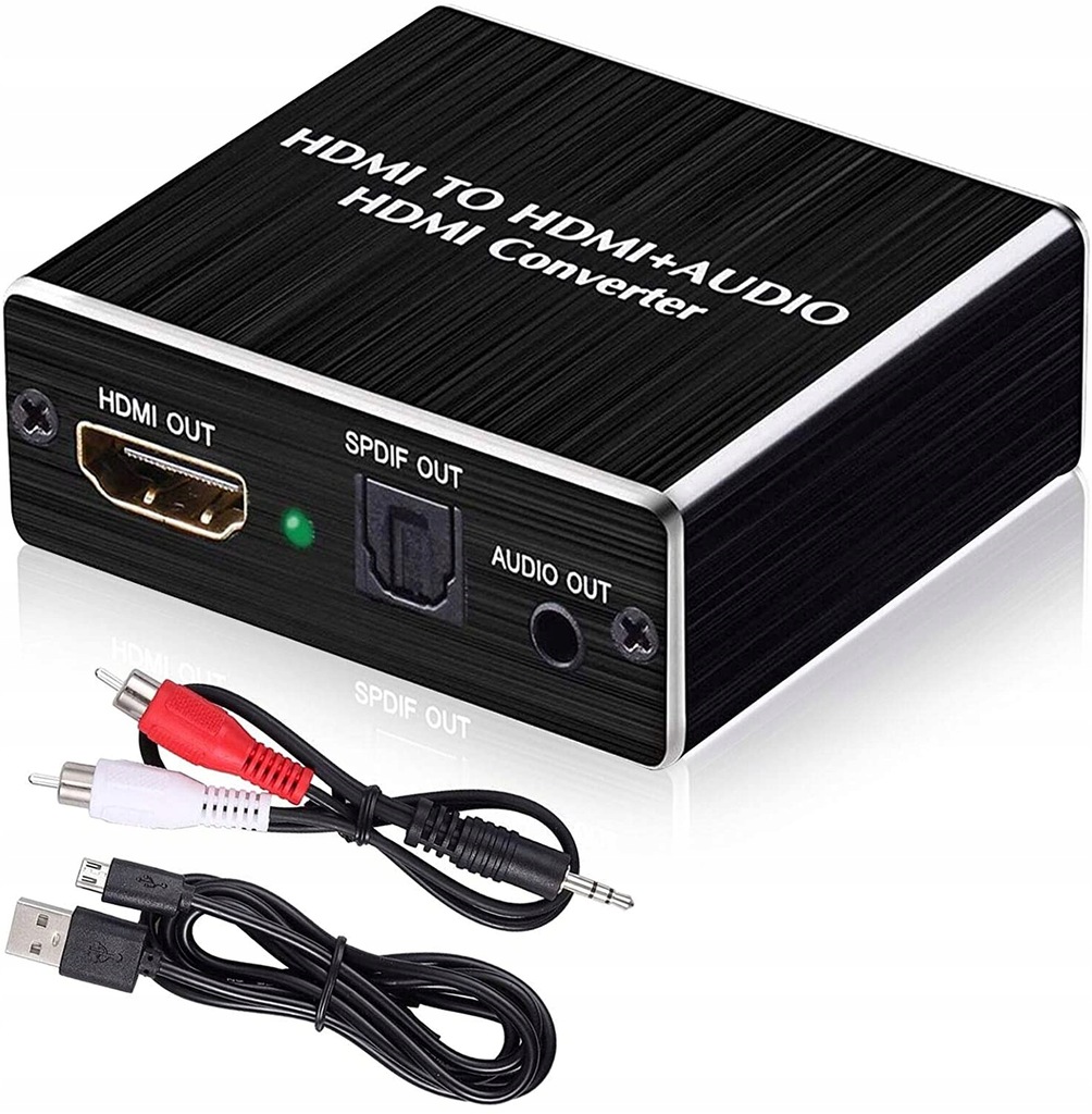 EKSTRAKTOR HDMI AUDIO TO HDMI AUDIO ARC SPDIF 4K - 11578615836 ...