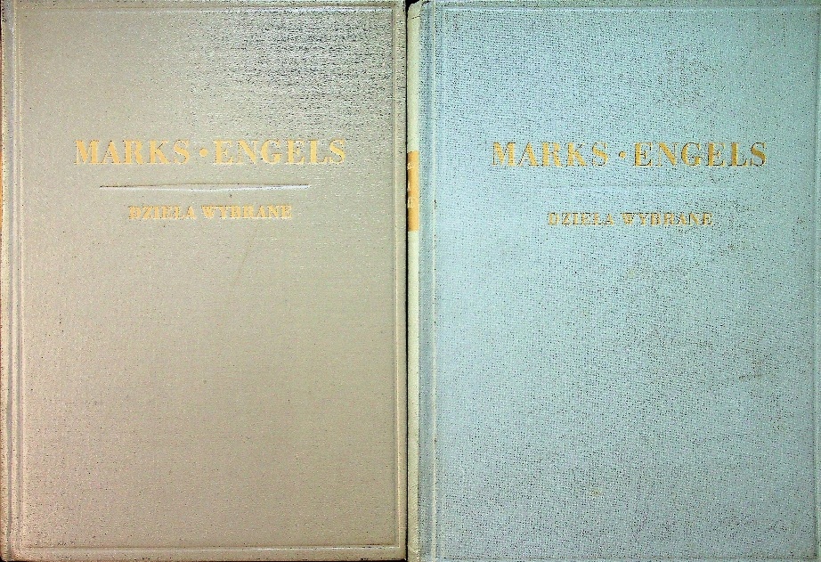 Marks Engels Dzieła wybrane Tom 1 i 2 1949 r. - 15231531613 - oficjalne ...