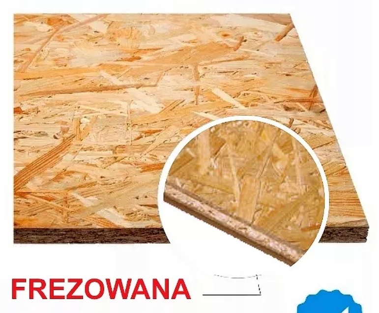 Płyta OSB 25mm Frez Frezowana OSB-3 pióro wpust - 8300556628 ...