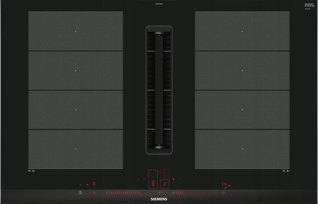 Płyta indukcyjna SIEMENS EX875LX67E 7400 W - 11779393796 - oficjalne ...
