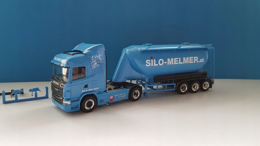 Herpa 303026 Scania R High Line Silo Melmer - 12339022651 - oficjalne ...