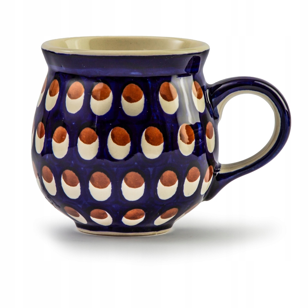 Kubek do kawy i herbaty czeski Manufaktura Bolesławiec 300 ml dek. 52 K2 - 15225162667 ...