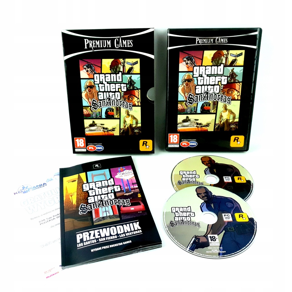 Купить GTA SAN ANDREAS GRAND THEFT AUTO SA PC ENG: отзывы, фото и ...