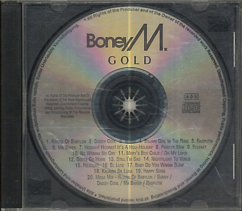 Boney M. - Gold. 20 Super Hits, Boney M. - 15378732992 - oficjalne ...