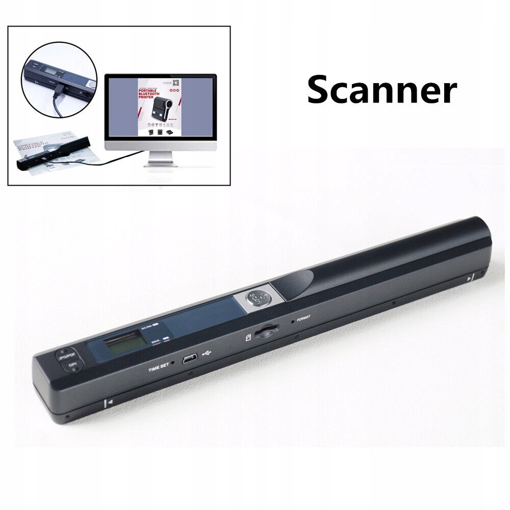 Skaner ręczny Skaner przenośny USB Pen Scanner - 14677420734 ...